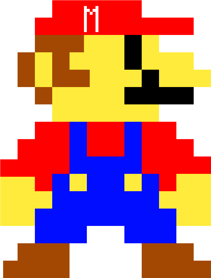 Download Mario 8 Bit - Mario Bros Pixel Png - HD Transparent PNG ...