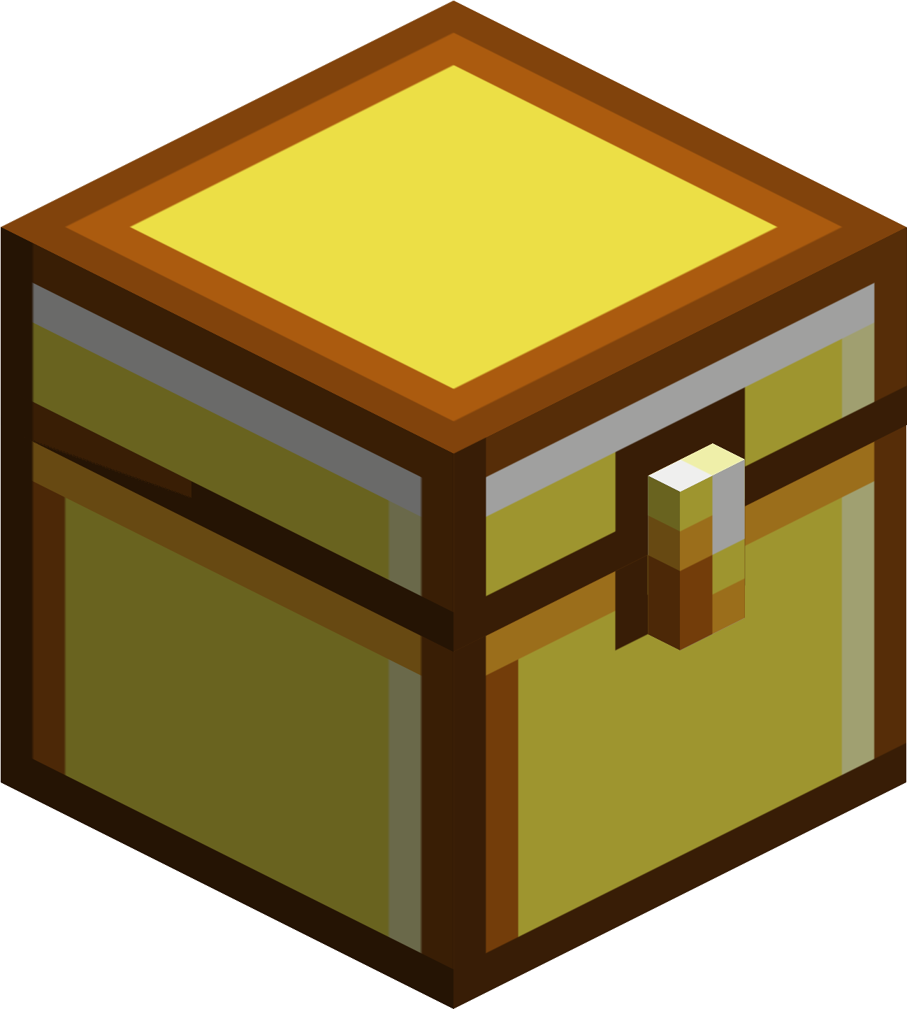 Download HD Gold Chest - Minecraft Gold Chest Png Transparent PNG Image ...