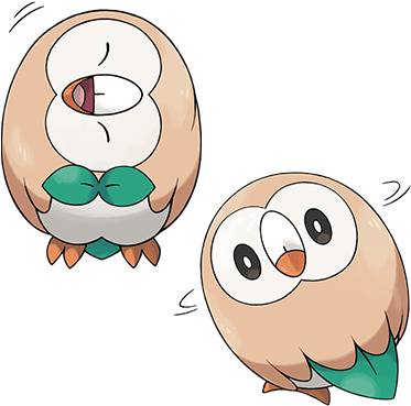 Download HD Rowlet - Pokemon Sun Moon Rowlet Transparent PNG Image ...