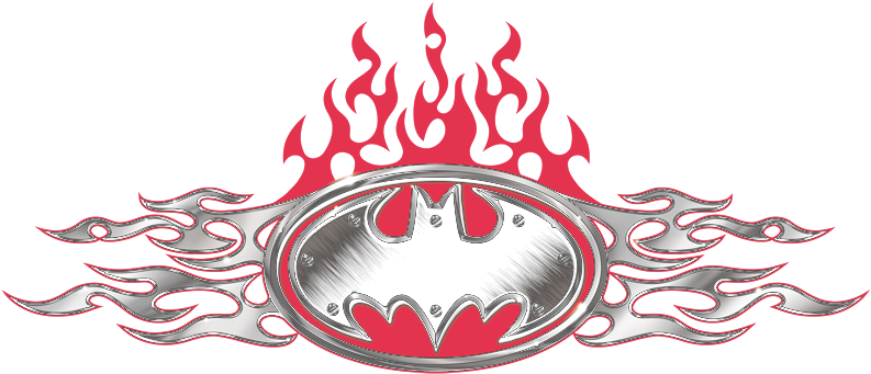 Download Batman Steel Flames Logo Kid's T-shirt - Emblem - HD ...