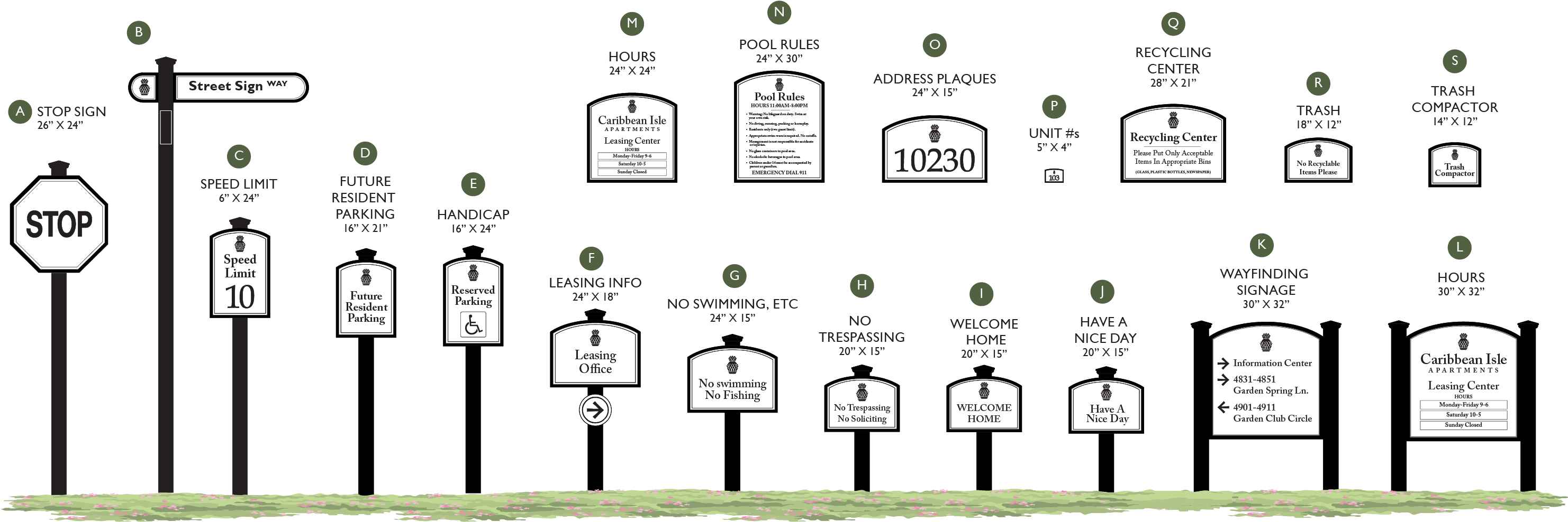 Office Directional Signs