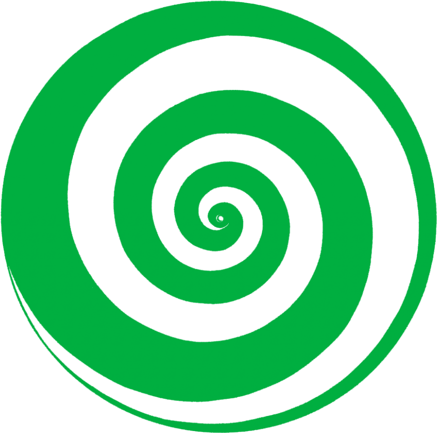 Download HD Green Swirl - Spiral Transparent PNG Image - NicePNG.com