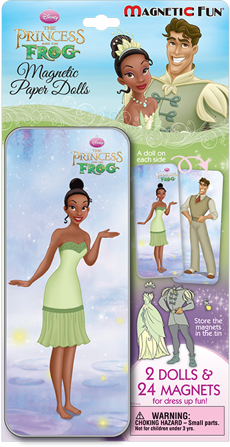 Download HD Disney Princess Dress Up Tin - Princess And The Frog ...