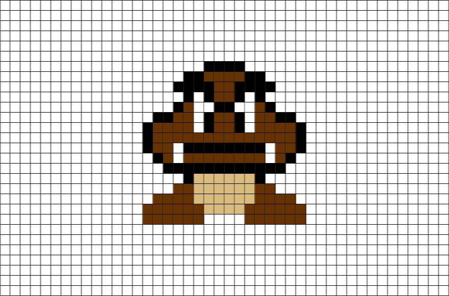 Download Mario Bros Pixel Art - HD Transparent PNG - NicePNG.com