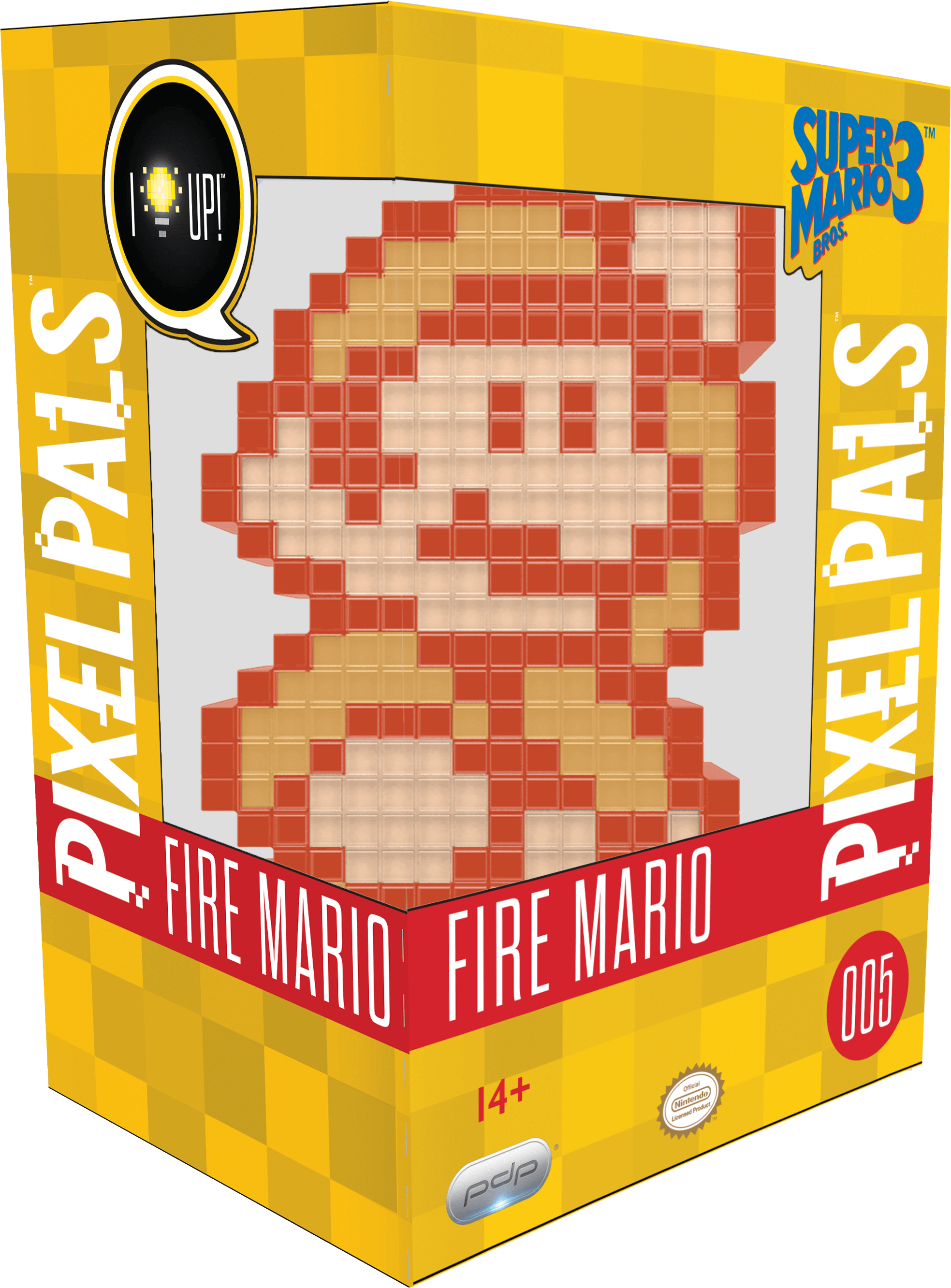 Download HD Fire Mario Pixel Pals - Pixel Pals Fire Mario Transparent PNG Image - NicePNG.com