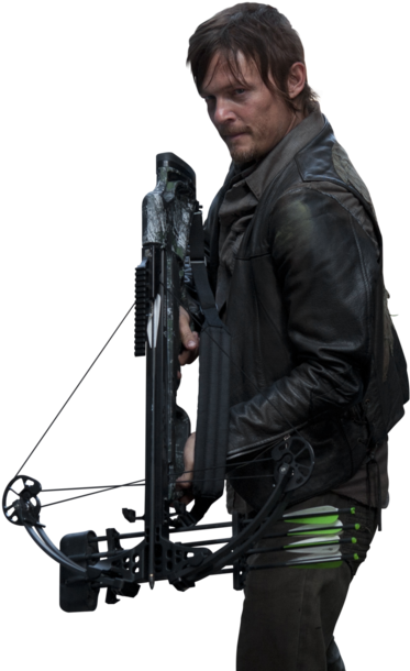 Download Walking Dead Daryl Png - Norman Reedus - Daryl Dixon Signed ...