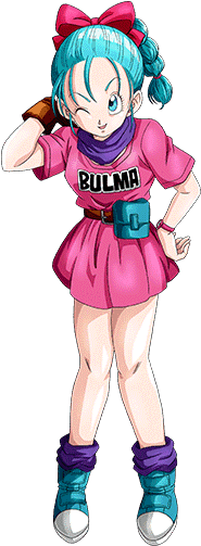 Download Artwork Oficial De Bulma A Principios De Db - Dokkan Waifu ...