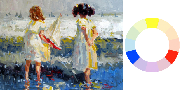 Download HD Painting Triadic Colors Triadic Color Scheme - Color Scheme ...