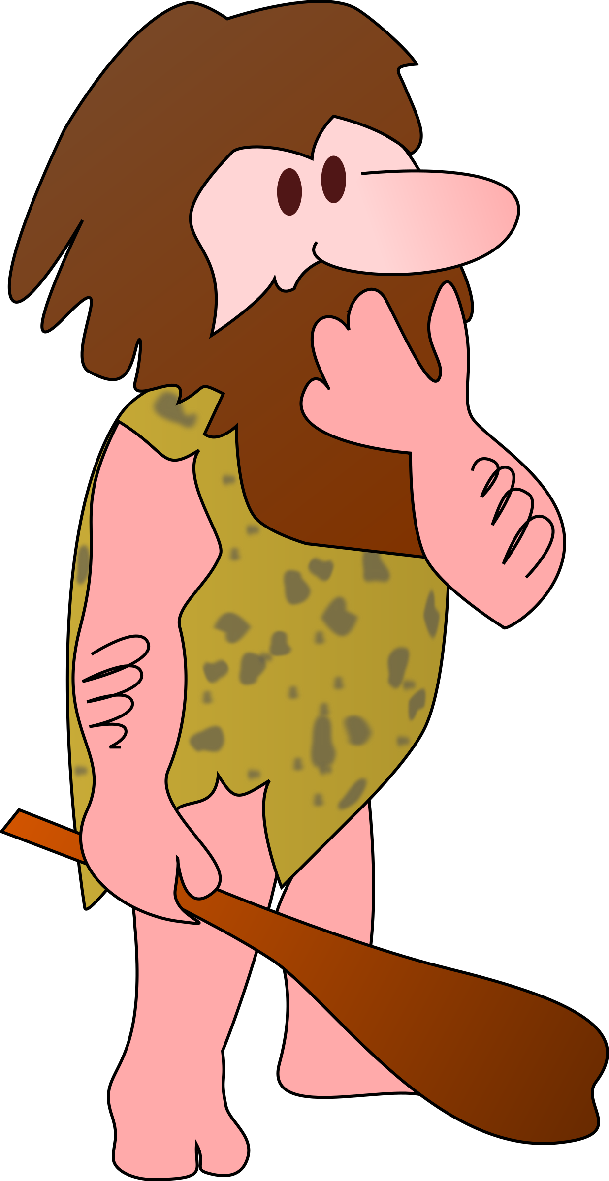 Download Graphic Library Caveman Clipart - Caveman Thinking - HD ...