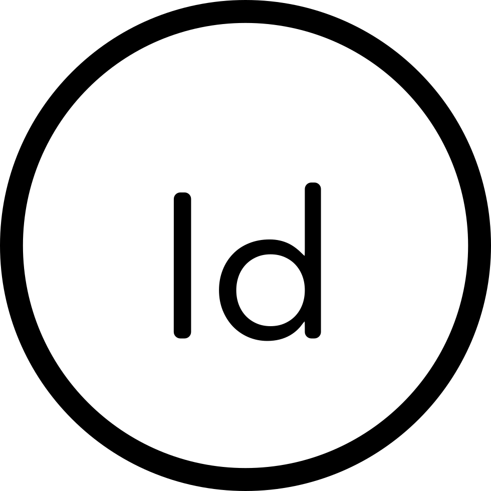 Download Id File In A Circle Outline Comments - Ios Add Button Icon ...