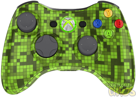 Download Authentic Microsoft Quality - Xbox 360 Controller Minecraft ...
