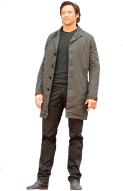 Download Hugh Jackman Standing - Wolverine Jackman Png Transparent - HD ...