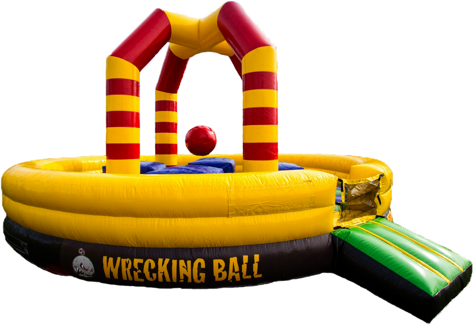 Download Wrecking Ball Hamilton Kids-fest - Inflatable - HD Transparent ...