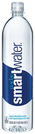 Download HD Glaceau Smartwater - Smart Water 1 Liter Transparent PNG ...