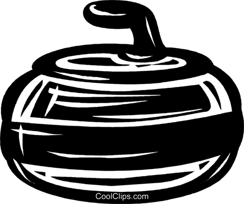 Download Curling Rock Royalty Free Vector Clip Art Illustration ...