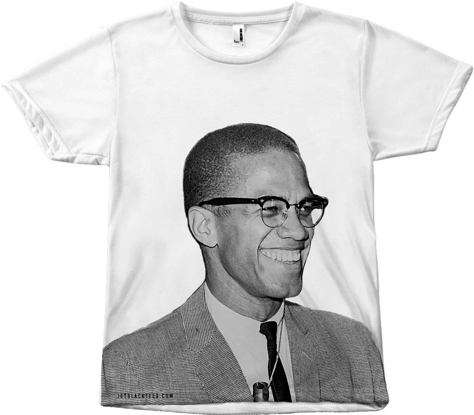 Download HD Malcolm X T-shirt - Shirt Transparent PNG Image - NicePNG.com