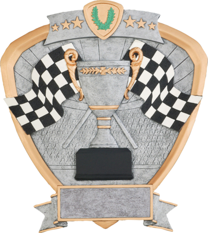 Download HD Race Flags Shield Series P - Victory Cup Racing Shield ...