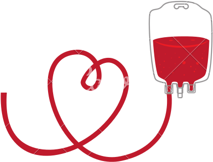 Download HD Donation Transparent Blood - Blood Donation With A ...