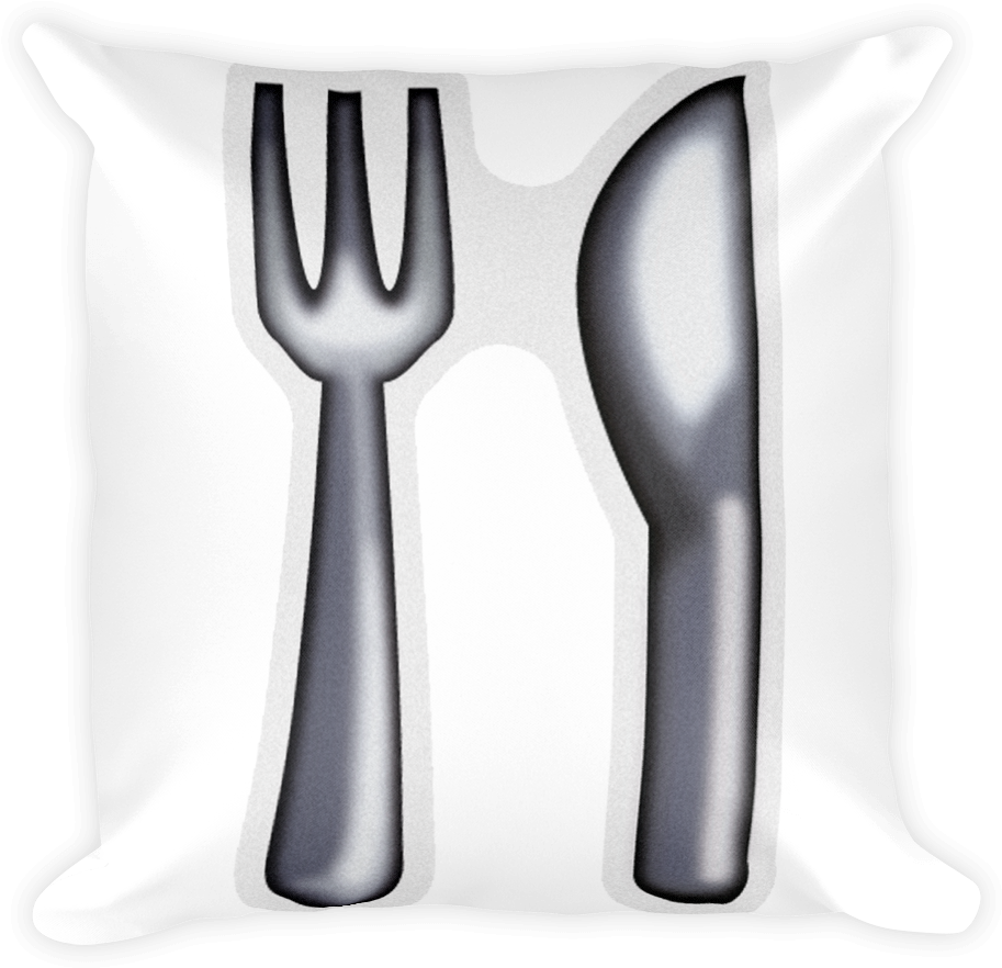 Download HD Fork And Knife - Fork And Knife Emoji Png Transparent PNG ...