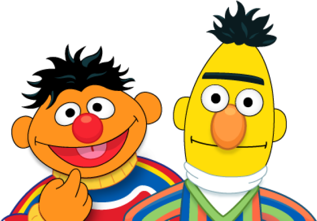 Download Face Clipart Sesame Street - Bert And Ernie - HD Transparent ...