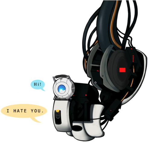 Download Portal 2 Images Wheatley & Glados Wallpaper And Background ...