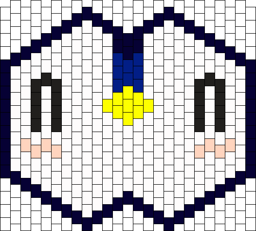 Download Pingu Kandi Mask - Kandi Mask Patterns - HD Transparent PNG ...