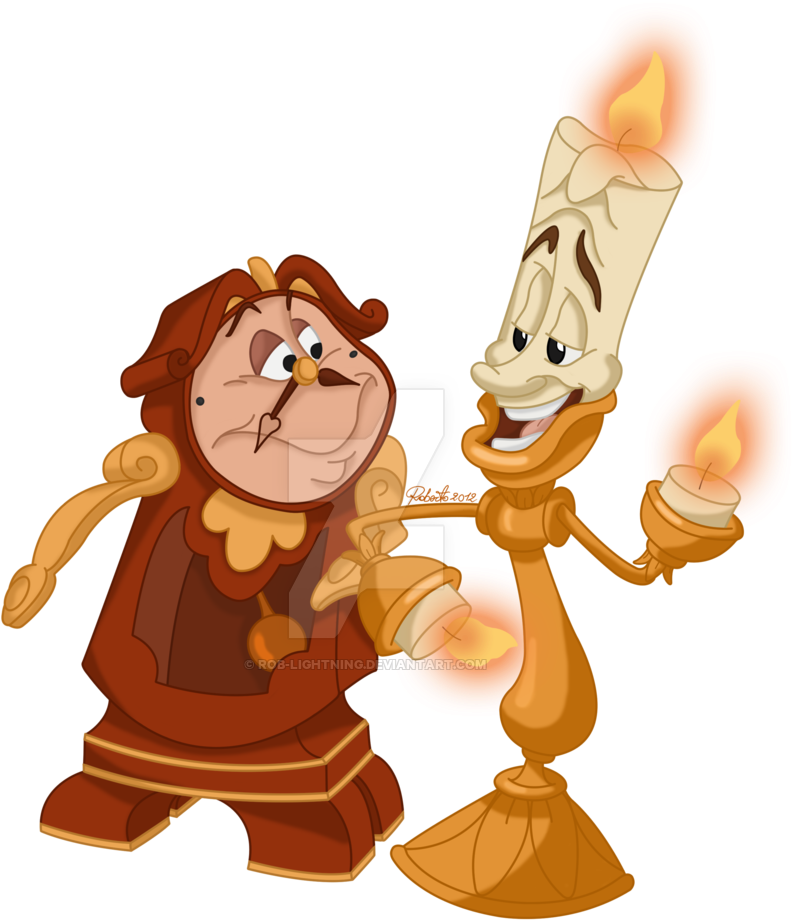 Download This Is A Cogsworth And Lumiere As Requested By Joanne ...
