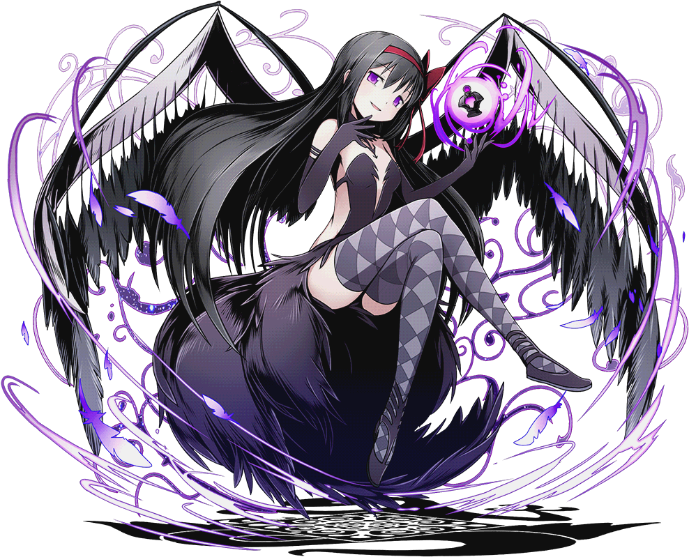 Download HD Options - Akuma Homura Official Art Transparent PNG Image ...