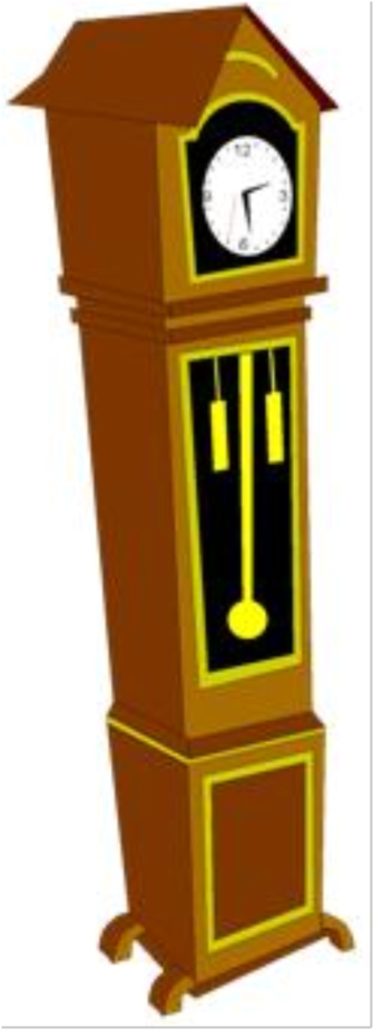 Download HD Grandfather Clock - Gandfather Clock Png Transparent PNG ...