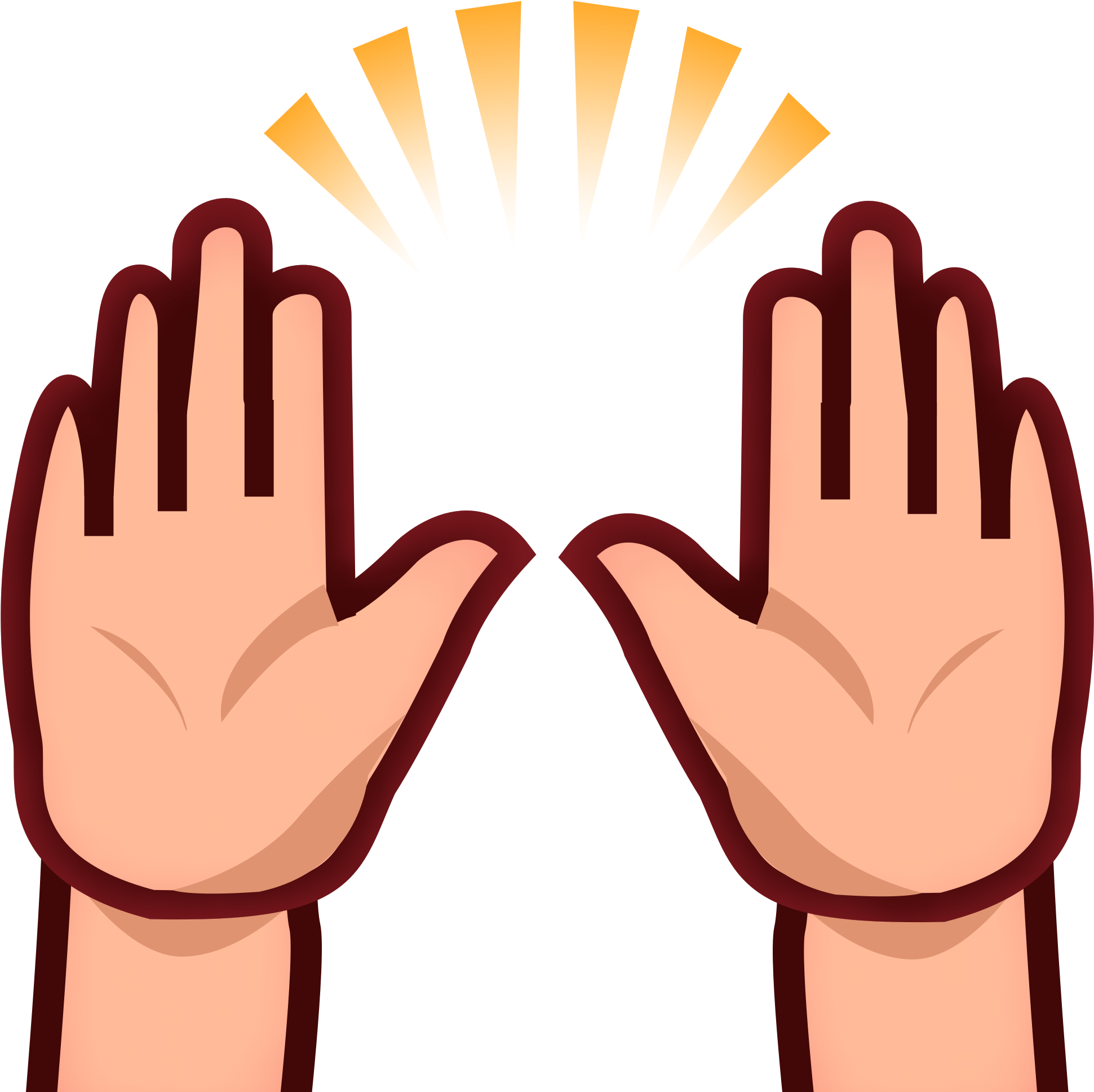 Download Open - Simple Hand Clipart - HD Transparent PNG - NicePNG.com