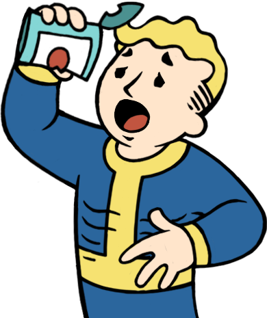 Download Fallout 4 Boy Png Clipart Download - Fallout Vault Boy Food ...