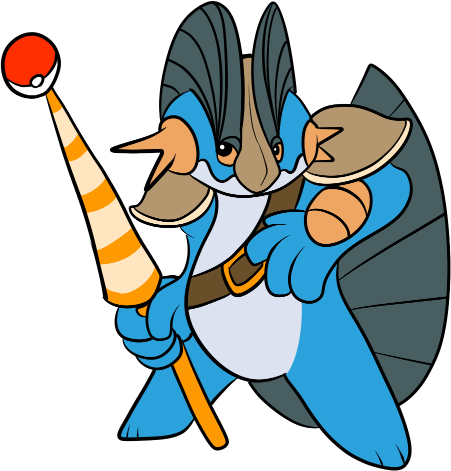Download HD Swampert - Cartoon Transparent PNG Image - NicePNG.com
