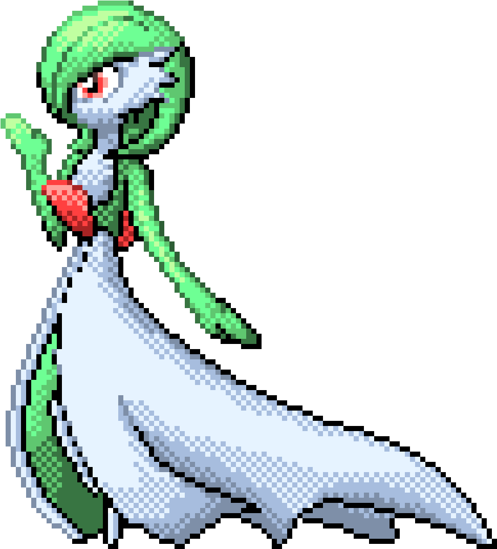 Download Gardevoir - Gardevoir Pixel Art - HD Transparent PNG - NicePNG.com