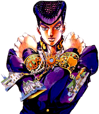Download Jojo's Bizarre Adventure - Jojo Part 5 Josuke - HD Transparent ...