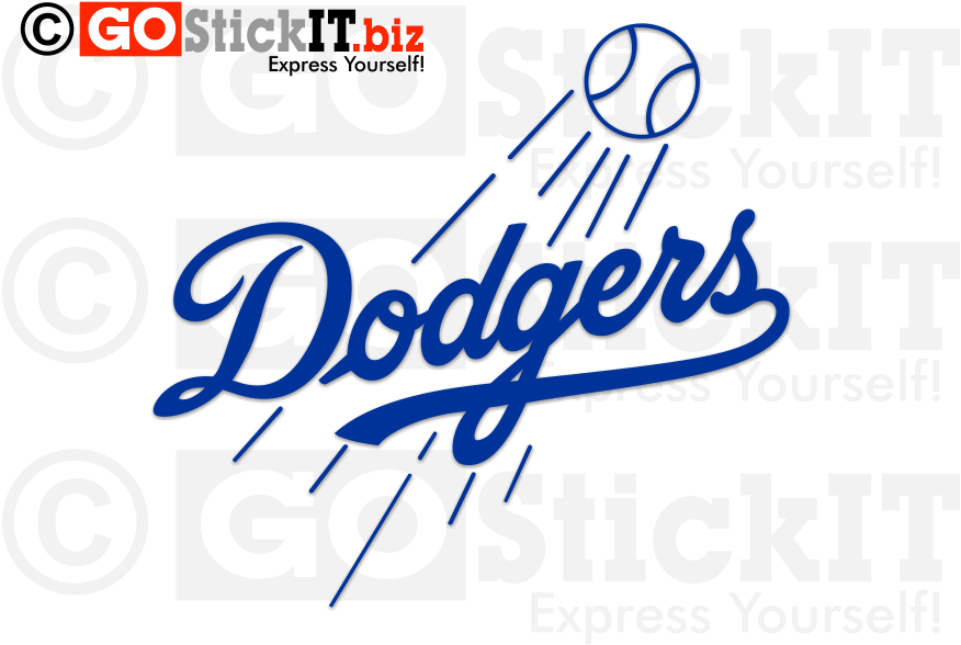 Download Dodgers Vector Decal - Los Angeles Dodgers - HD Transparent ...
