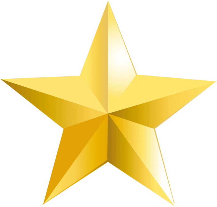 Download HD Free Png Gold Star Png Images Transparent - Yellow Star Transparent Background ...
