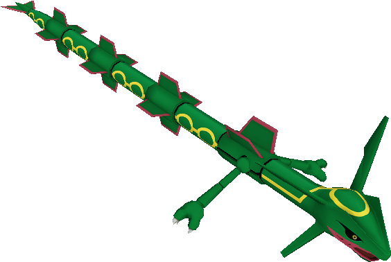 Download HD Download Zip Archive - Rayquaza T Pose Transparent PNG ...