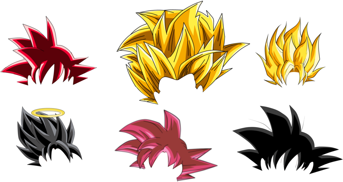 Download HD Dbz Hair Png - Dragon Ball Z Goku Ssj Transparent PNG Image ...