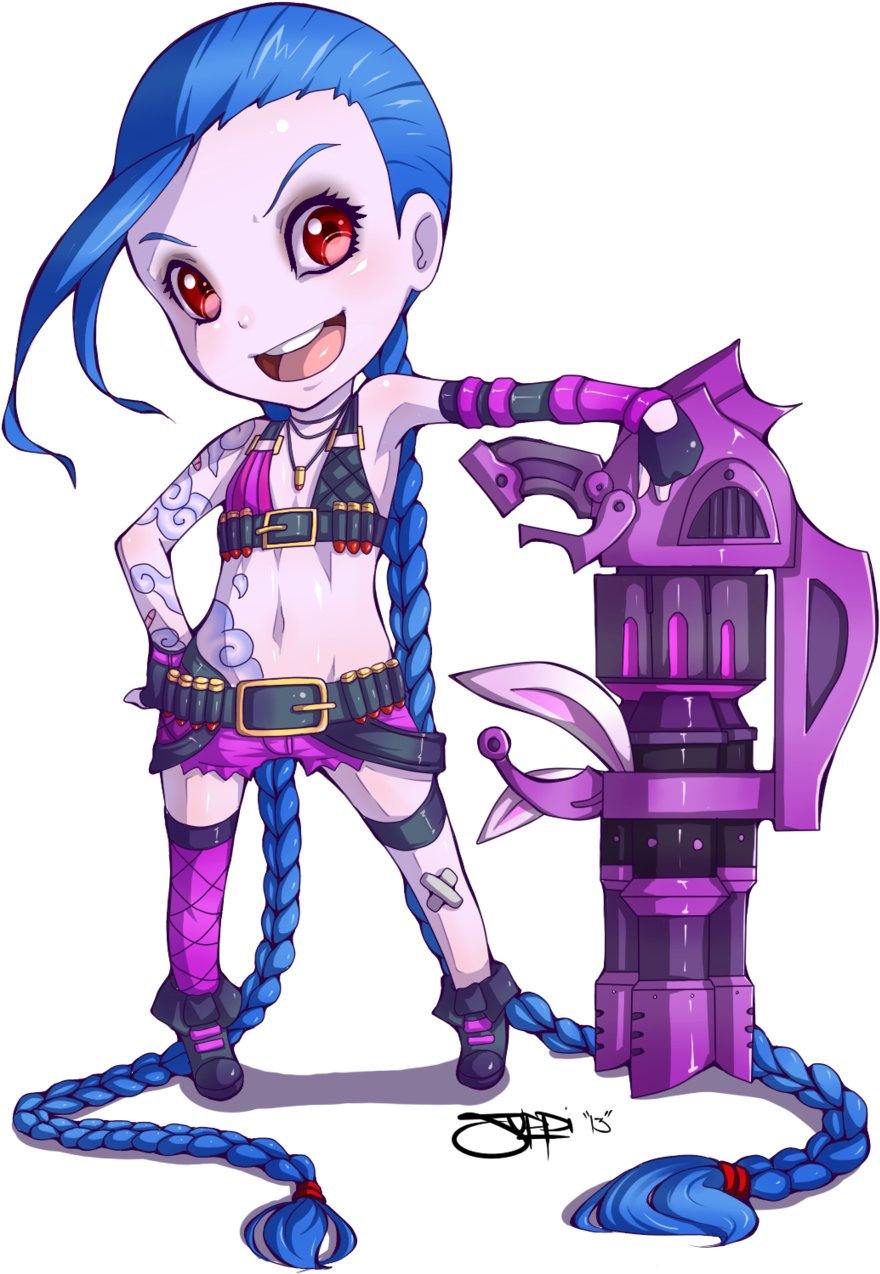 Download Jinx Png Transparent Image - Chibi League Of Legends Jinx - HD ...