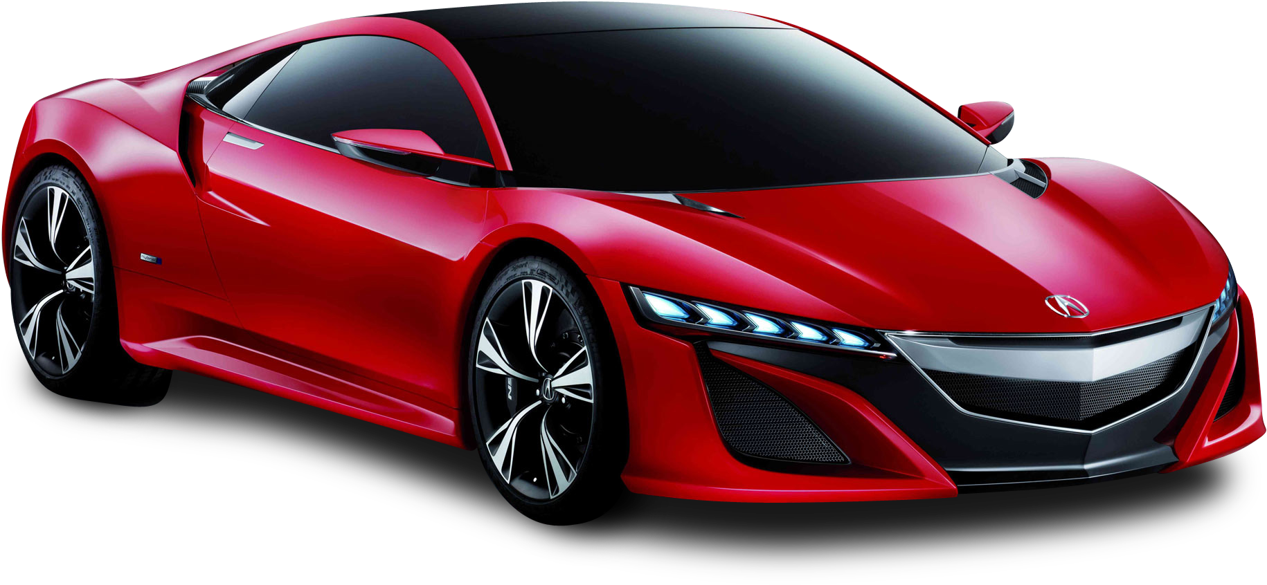 Download Red Acura Nsx Front View Car Png Image - Acura Nsx Concept ...