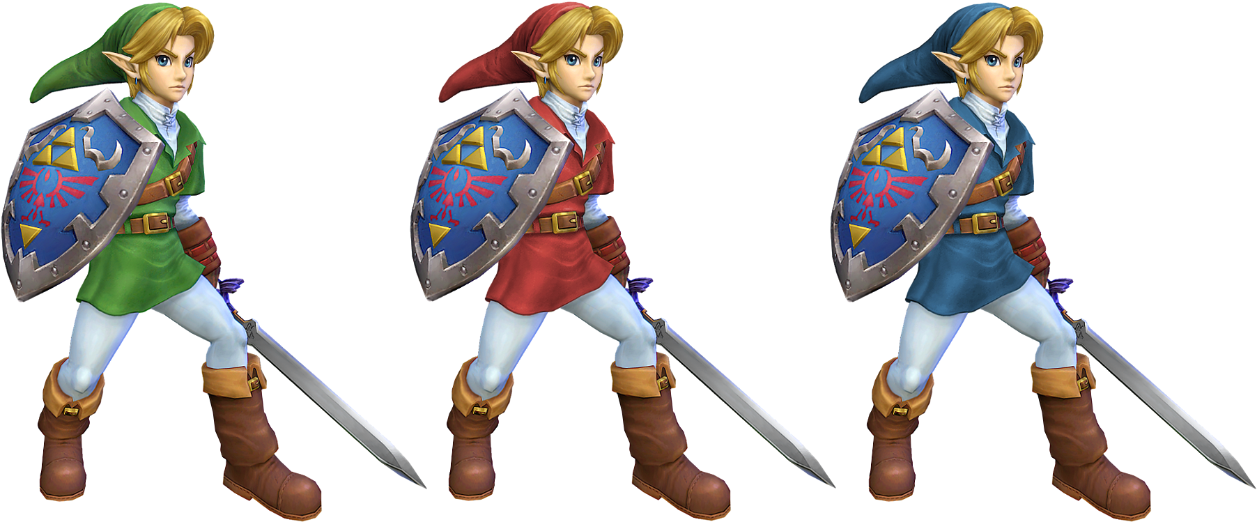 Download Ocarina Of Time Link Team Colors - Oot Link - HD Transparent ...