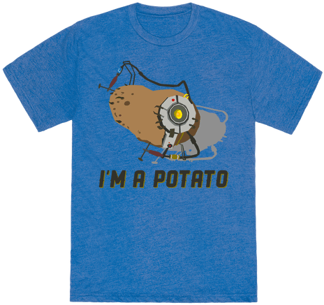 Download Glados Potato Png - Minecraft Steve T Shirt - HD Transparent ...