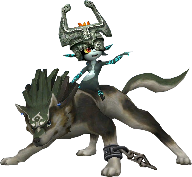 Download Wolf Link Midna Anime Zelda Twilight Princess Game - Midna And ...