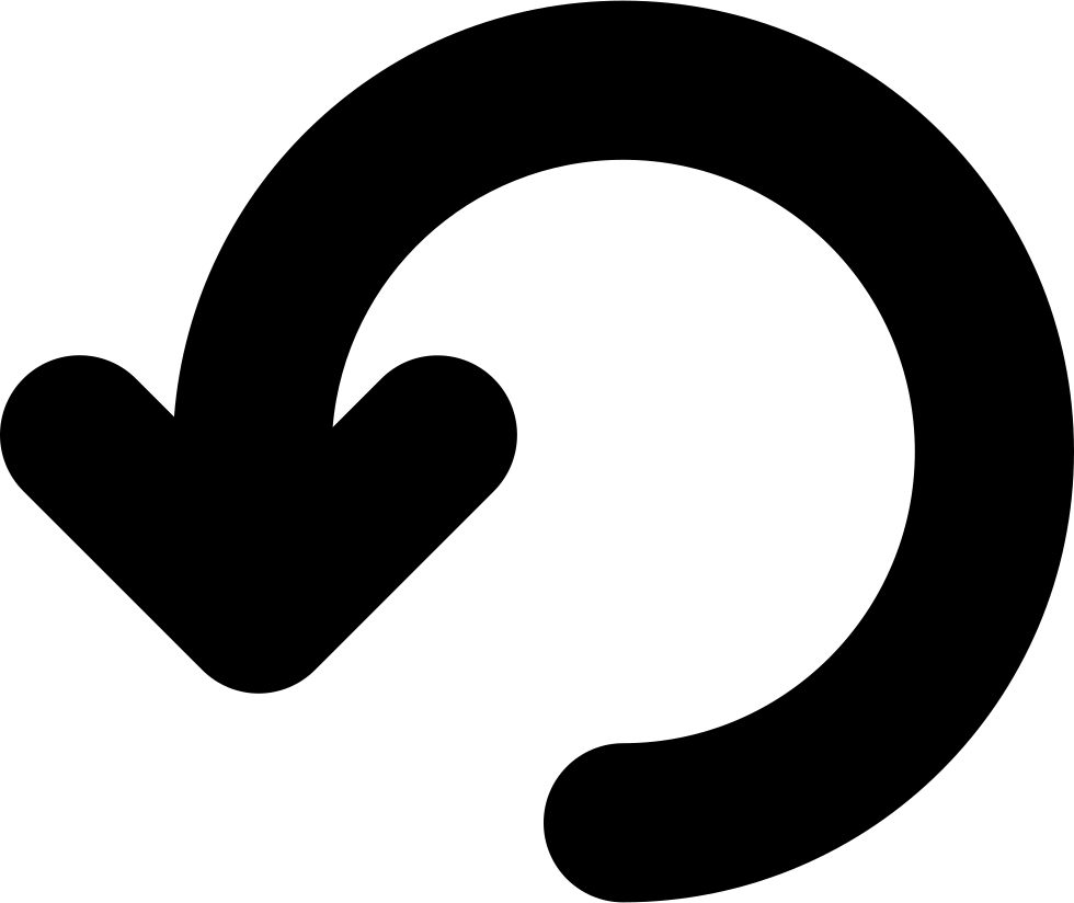 Download Undo Circular Arrow - Undo Symbol - HD Transparent PNG ...