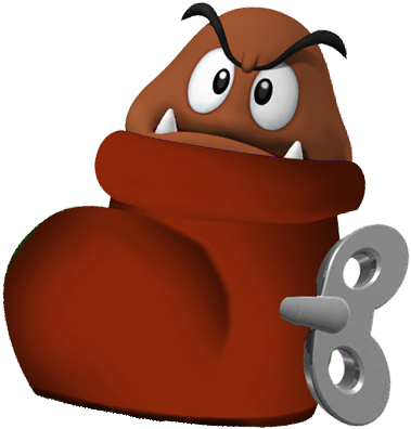 Download HD Hotfeet Goomba - Super Mario Bros Pins Transparent PNG ...