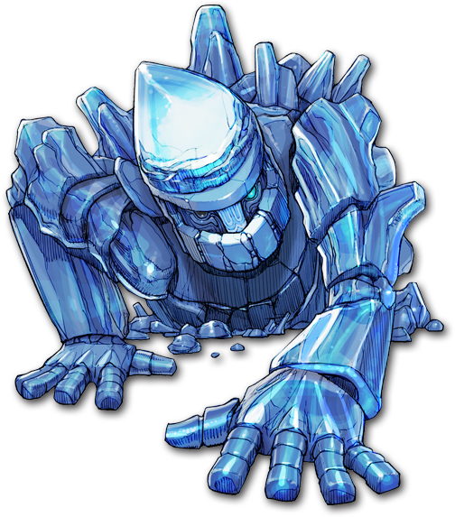 Download HD Ice Golem Transparent PNG Image - NicePNG.com