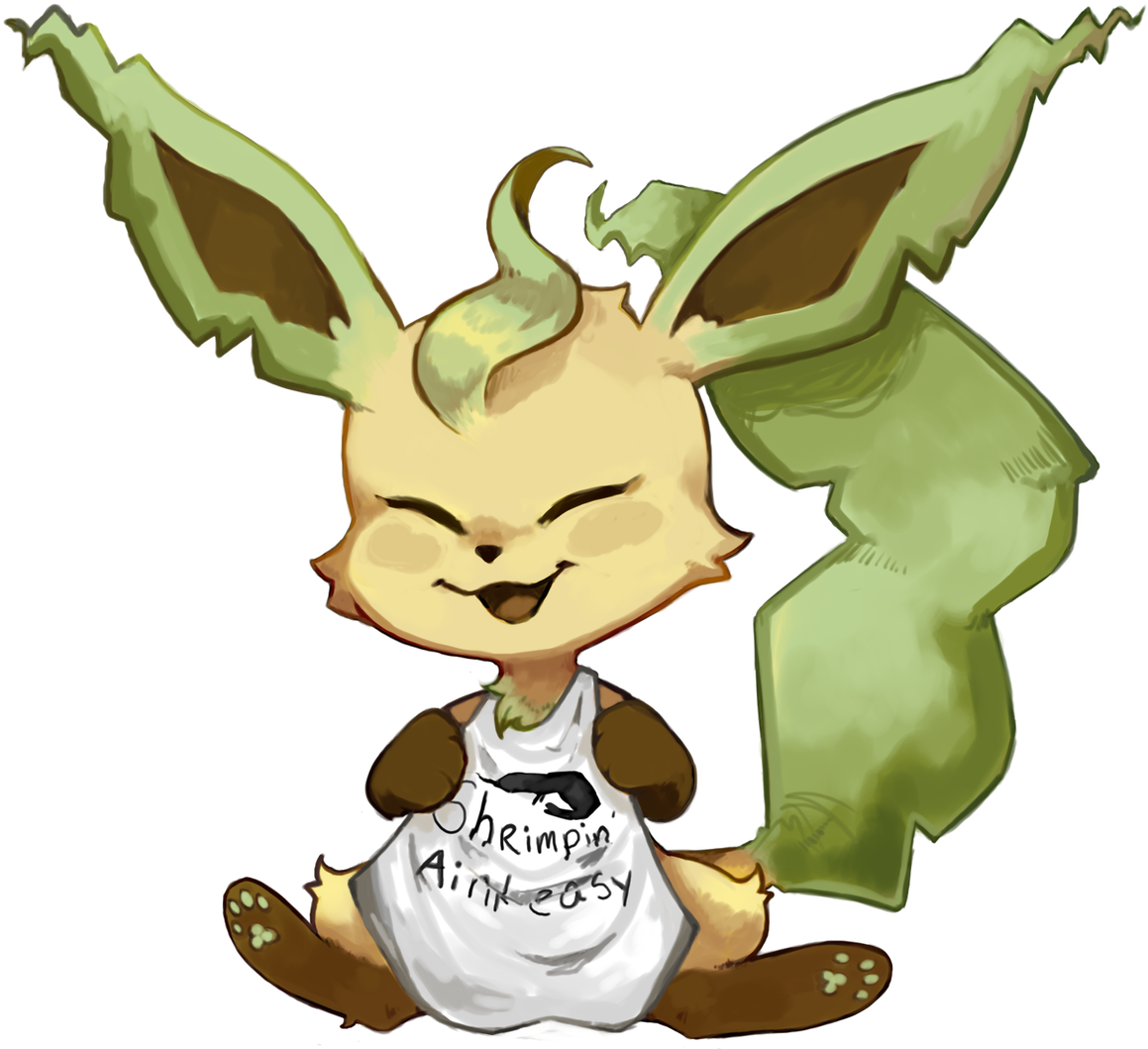 Download HD Leafeon Pokemon Cute Chibi Png Pokemon Cute Leafeon ...