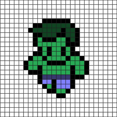 Minecraft Drawings On Graph Paper