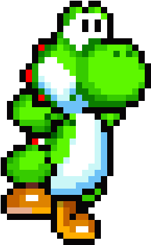 Download 8 Bit Yoshi Gif - HD Transparent PNG - NicePNG.com