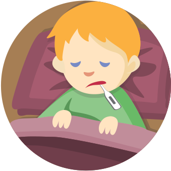 Download HD A Guide For Parents - Fever Cartoon Png Transparent PNG ...